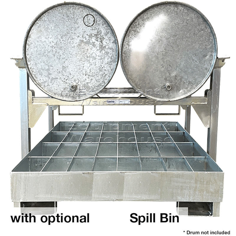 Double Stackable Drum Rack | Drums Storage | Bunded Pallets | IBC Storage