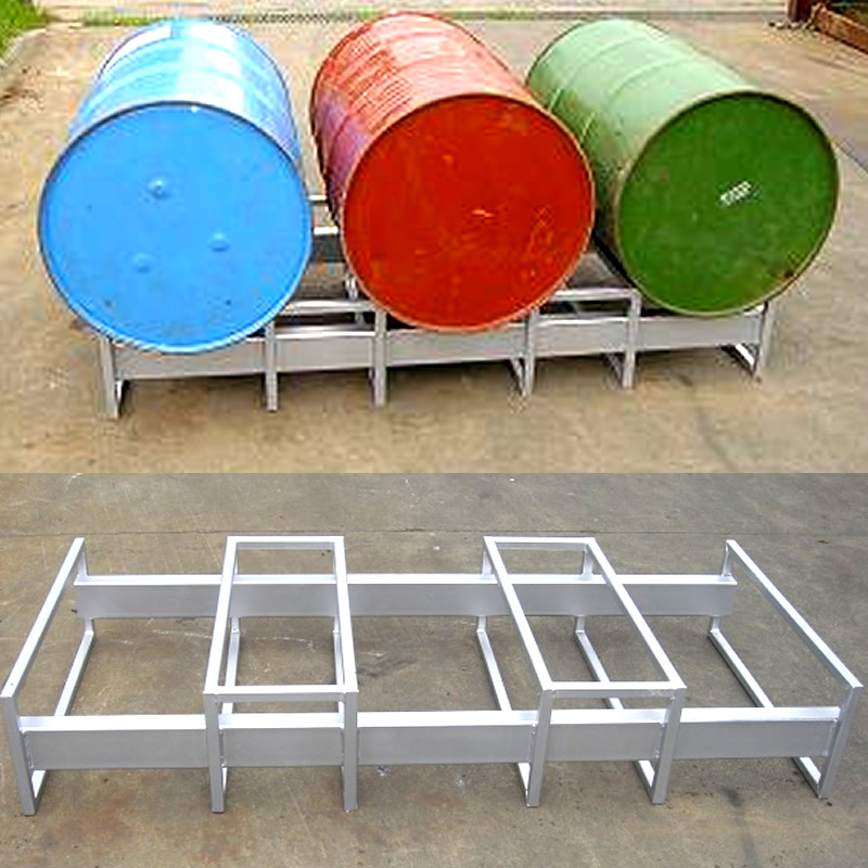 3 Drum Stacking Rack | Drums Storage | Bunded Pallets | IBC Storage